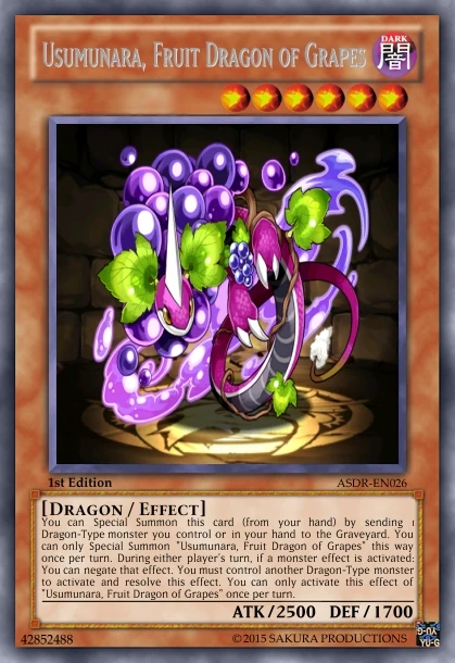 Usumunara, Fruit Dragon of Grapes | Sakura CC Wiki | Fandom
