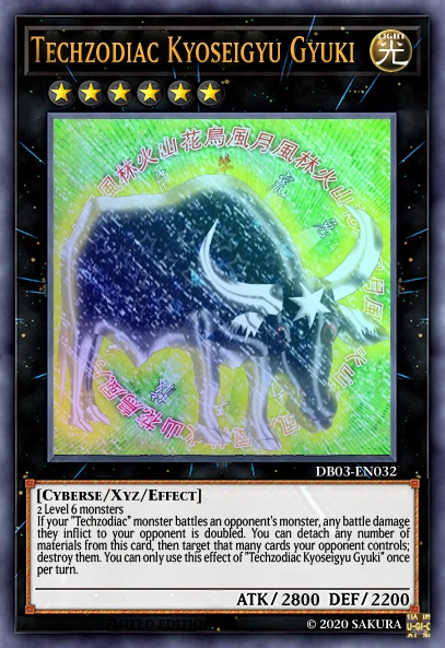 Techzodiac Kyoseigyu Gyuki | Sakura CC Wiki | Fandom
