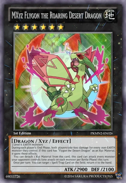 MXyz Flygon the Roaring Desert Dragon | Sakura CC Wiki | Fandom