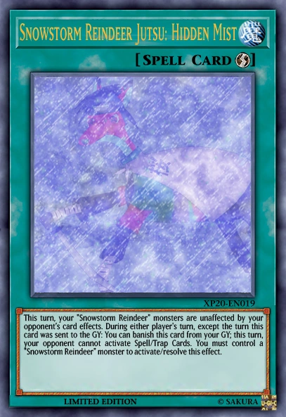 Snowstorm Reindeer Jutsu: Hidden Mist | Sakura CC Wiki | Fandom
