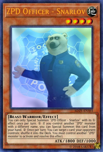 ZPD Officer - Snarlov | Sakura CC Wiki | Fandom