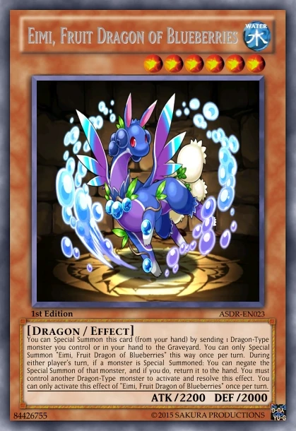Eimi, Fruit Dragon of Blueberries | Sakura CC Wiki | Fandom