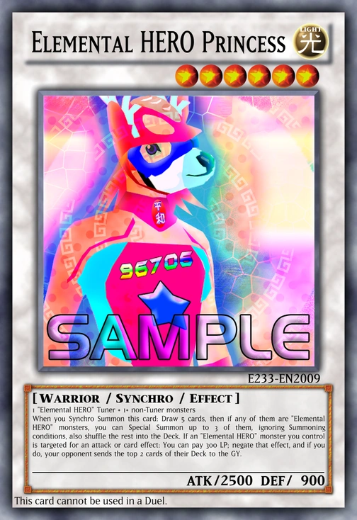 Elemental HERO Princess | Sakura CC Wiki | Fandom