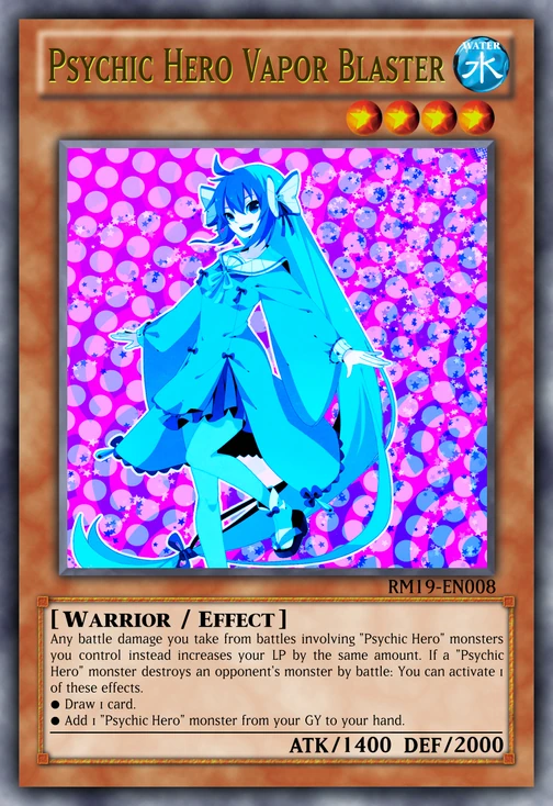 Psychic Hero Vapor Blaster (Remake) | Sakura CC Wiki | Fandom