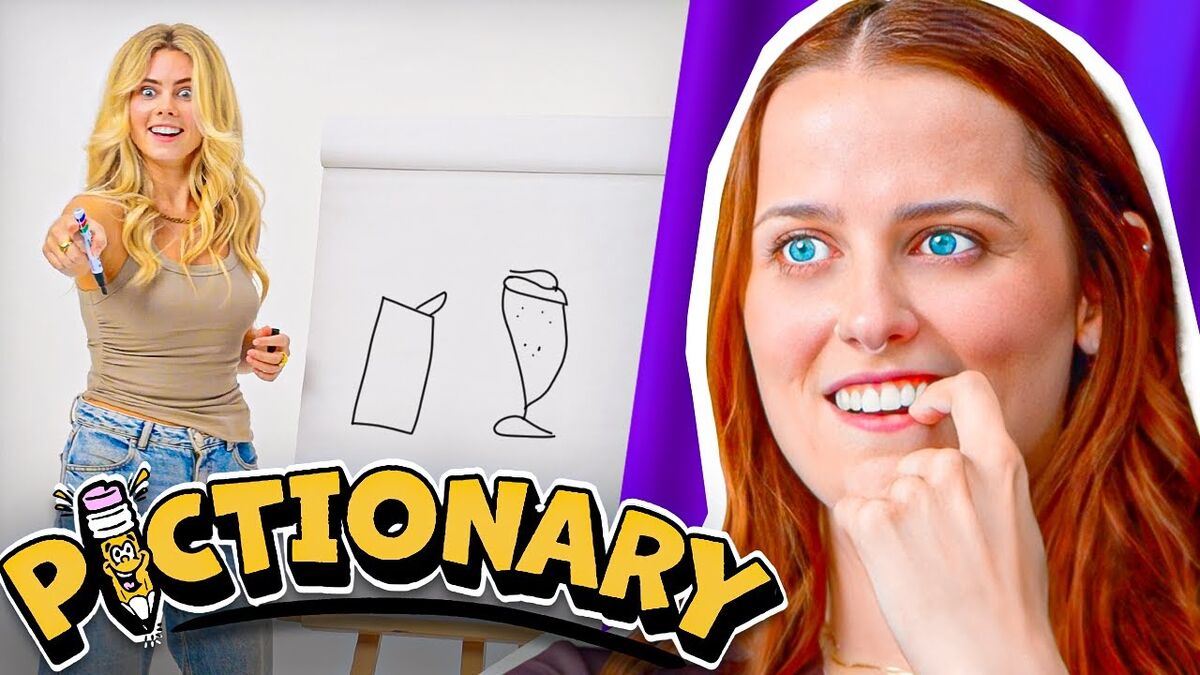 Pictionary - Sath x Peyton VS. Kat x Pat | Yeah Mad Wiki | Fandom