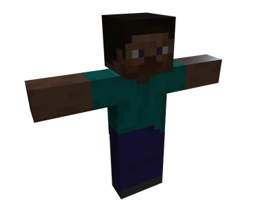 T-posing Minecraft Steve | YeebaVerse Wiki | Fandom
