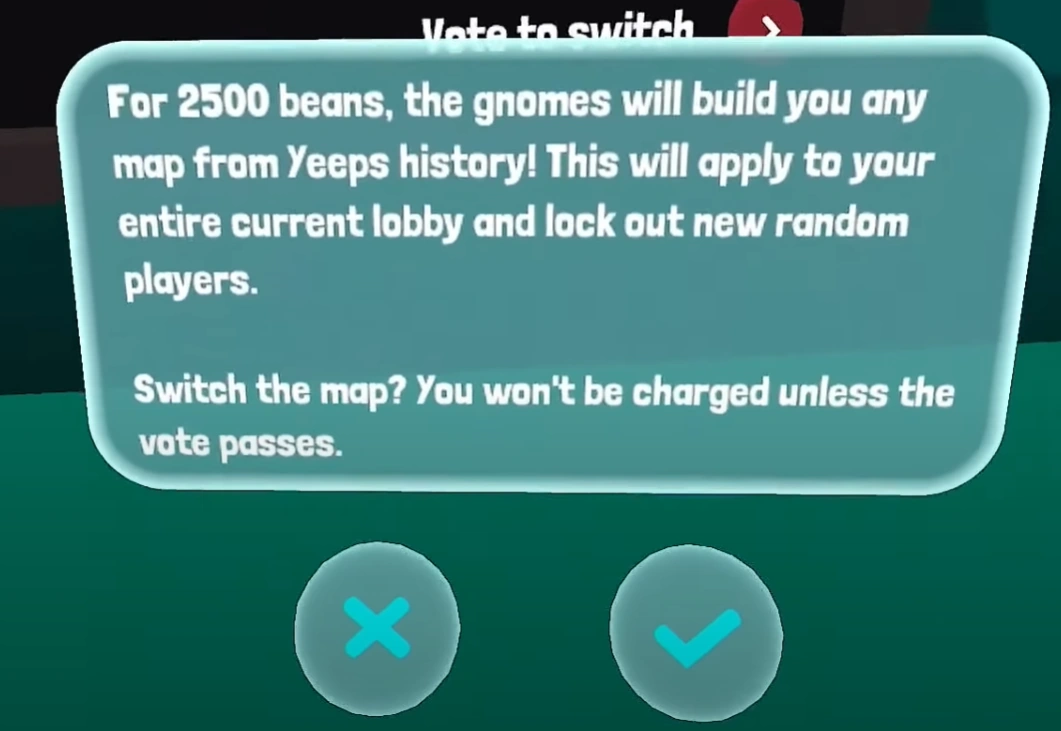 Throwback Map | Yeeps: Hide and Seek Wiki | Fandom