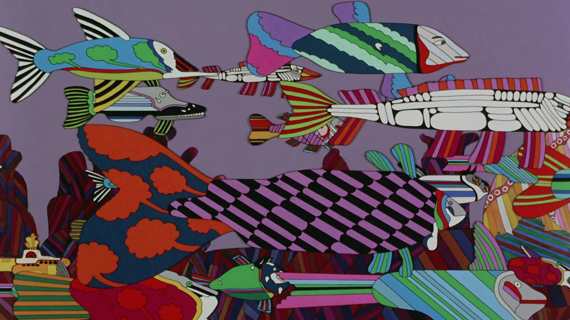 Yellow Submarine Art From Movie