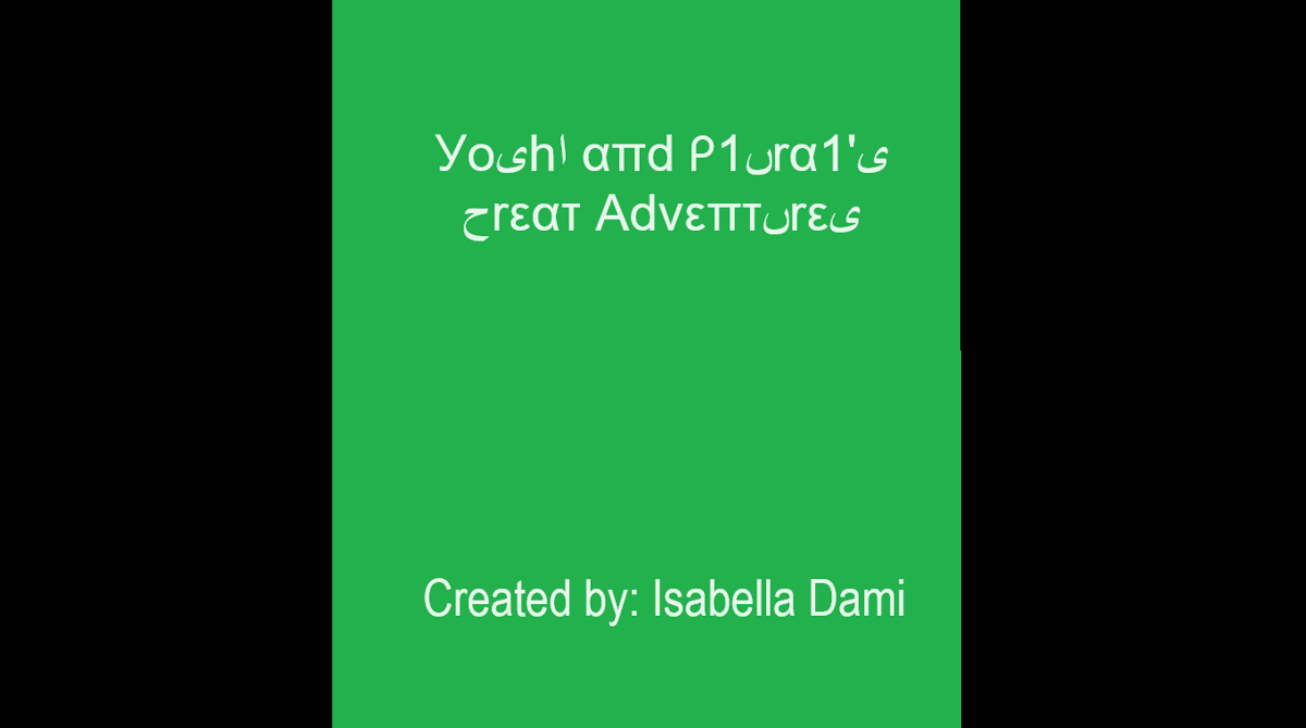 Yoshi & Plural's Great Adventures | Yepi Fun Wiki | Fandom