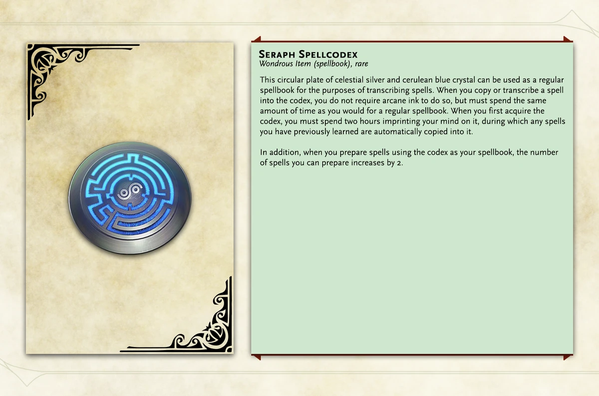 Seraph Spellcodex | World of Ygdren Wiki | Fandom