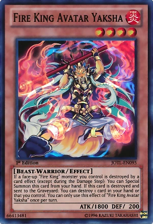 Fire King Avatar Yaksha | Wikia Yu-Gi-Oh! tiếng Việt | Fandom