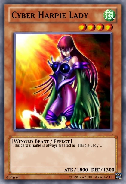 Cyber Harpie Lady | Wikia Yu-Gi-Oh! tiếng Việt | Fandom