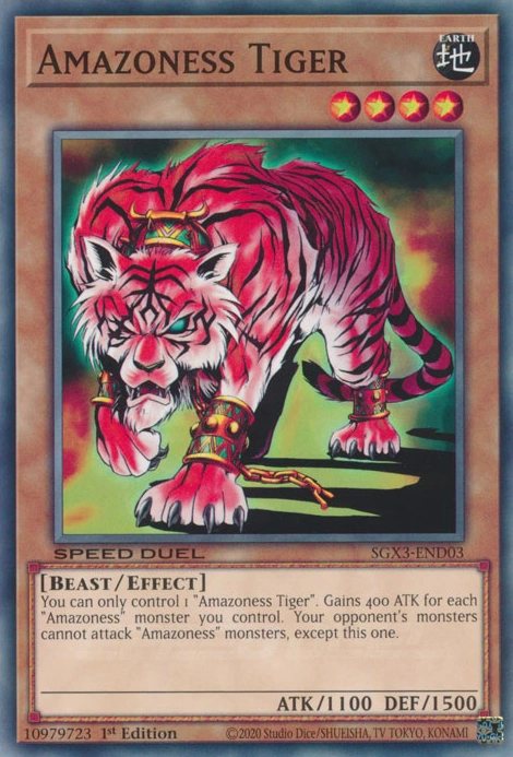 Amazoness Tiger | Wikia Yu-Gi-Oh! tiếng Việt | Fandom