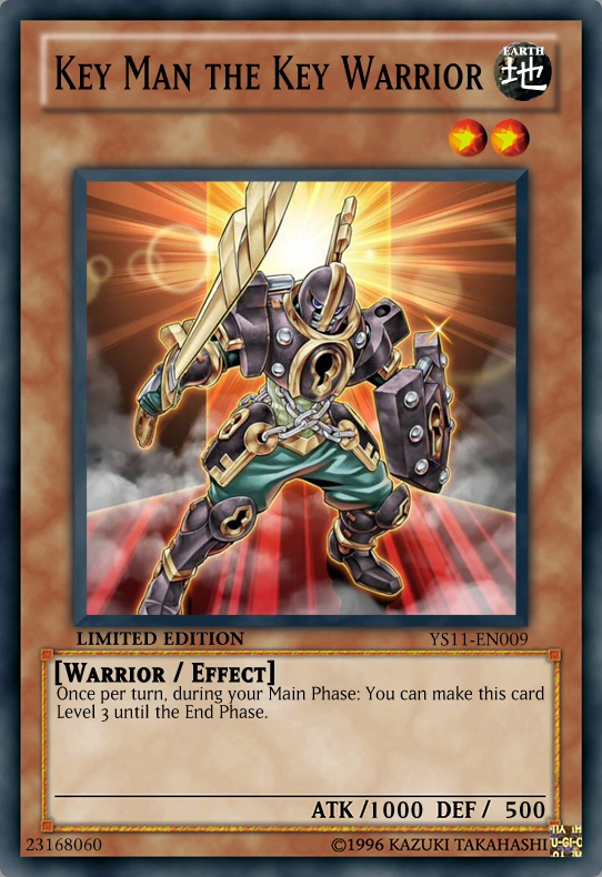 Key Man the Key Warrior | Wikia Yu-Gi-Oh! tiếng Việt | Fandom