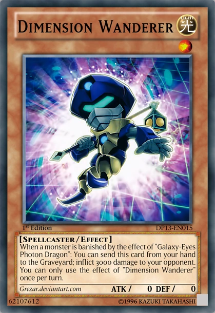 Dimension Wanderer | Wikia Yu-Gi-Oh! tiếng Việt | Fandom