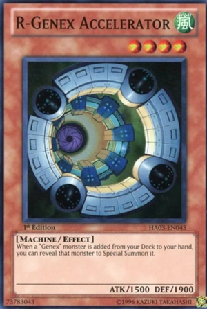 R-Genex Accelerator | Wikia Yu-Gi-Oh! tiếng Việt | Fandom