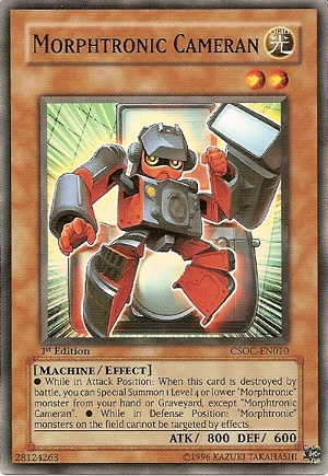 Morphtronic Cameran | Wikia Yu-Gi-Oh! tiếng Việt | Fandom