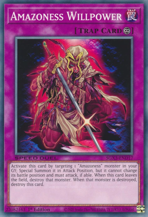 Amazoness Willpower | Wikia Yu-Gi-Oh! tiếng Việt | Fandom