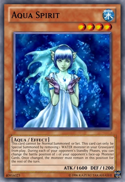 Aqua Spirit | Wikia Yu-Gi-Oh! tiếng Việt | Fandom
