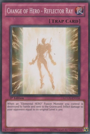 Change of Hero - Reflector Ray | Wikia Yu-Gi-Oh! tiếng Việt | Fandom