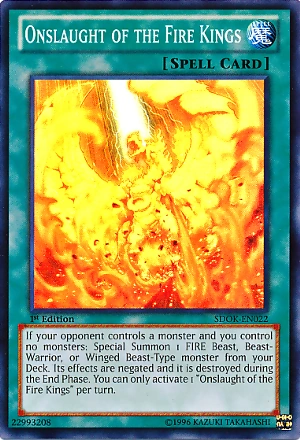 Onslaught of the Fire Kings | Wikia Yu-Gi-Oh! tiếng Việt | Fandom