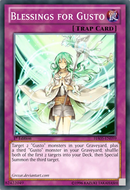 Blessings for Gusto | Wikia Yu-Gi-Oh! tiếng Việt | Fandom