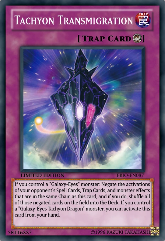 Tachyon Transmigration | Wikia Yu-Gi-Oh! tiếng Việt | Fandom