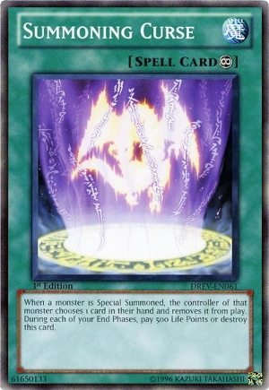Summoning Curse | Wikia Yu-Gi-Oh! tiếng Việt | Fandom