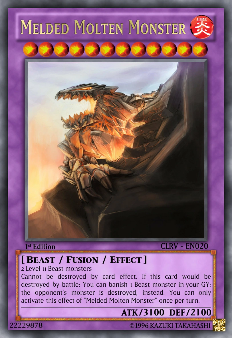 Melded Molten Monster | Ygoccg Wiki | Fandom
