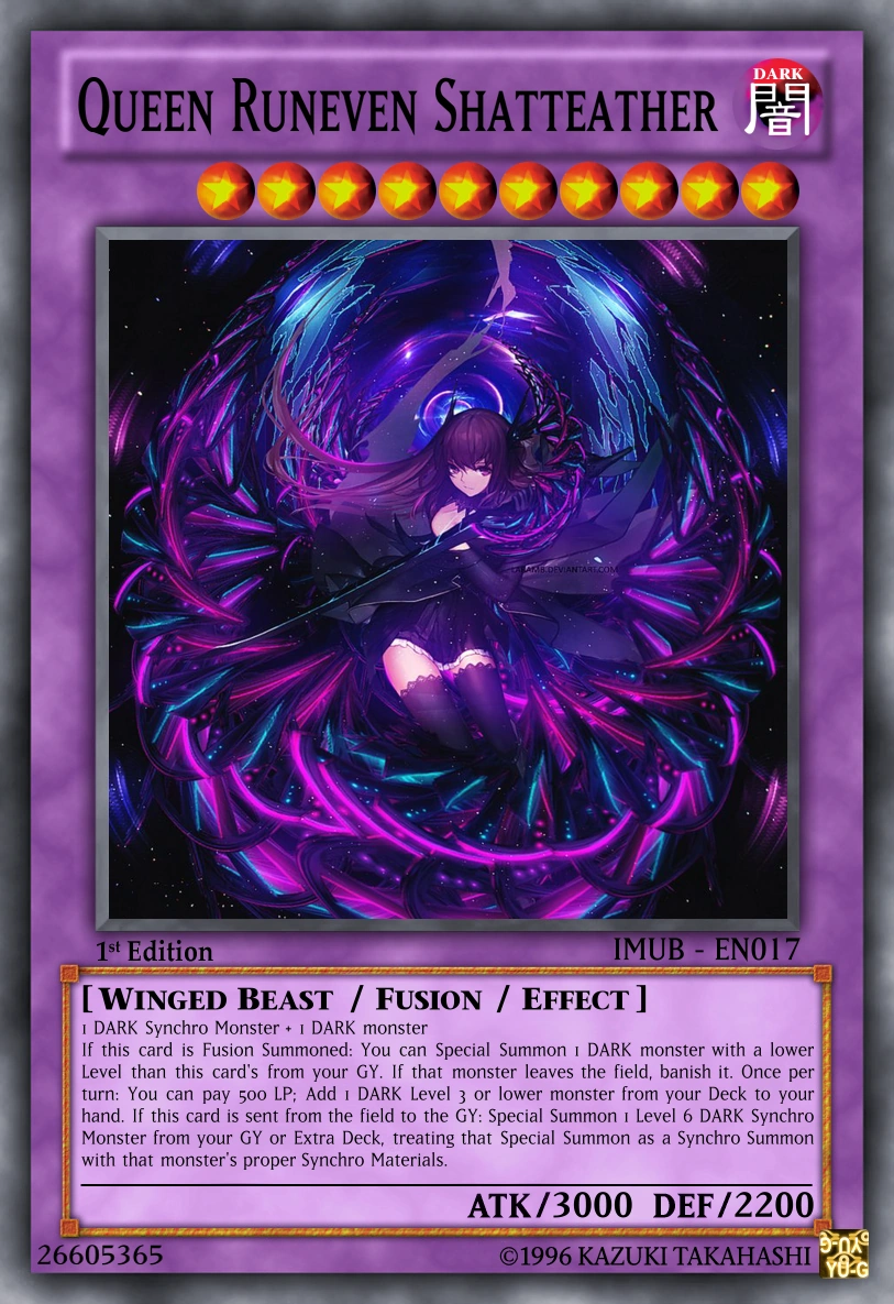 Queen Runeven Shatteather | Ygoccg Wiki | Fandom