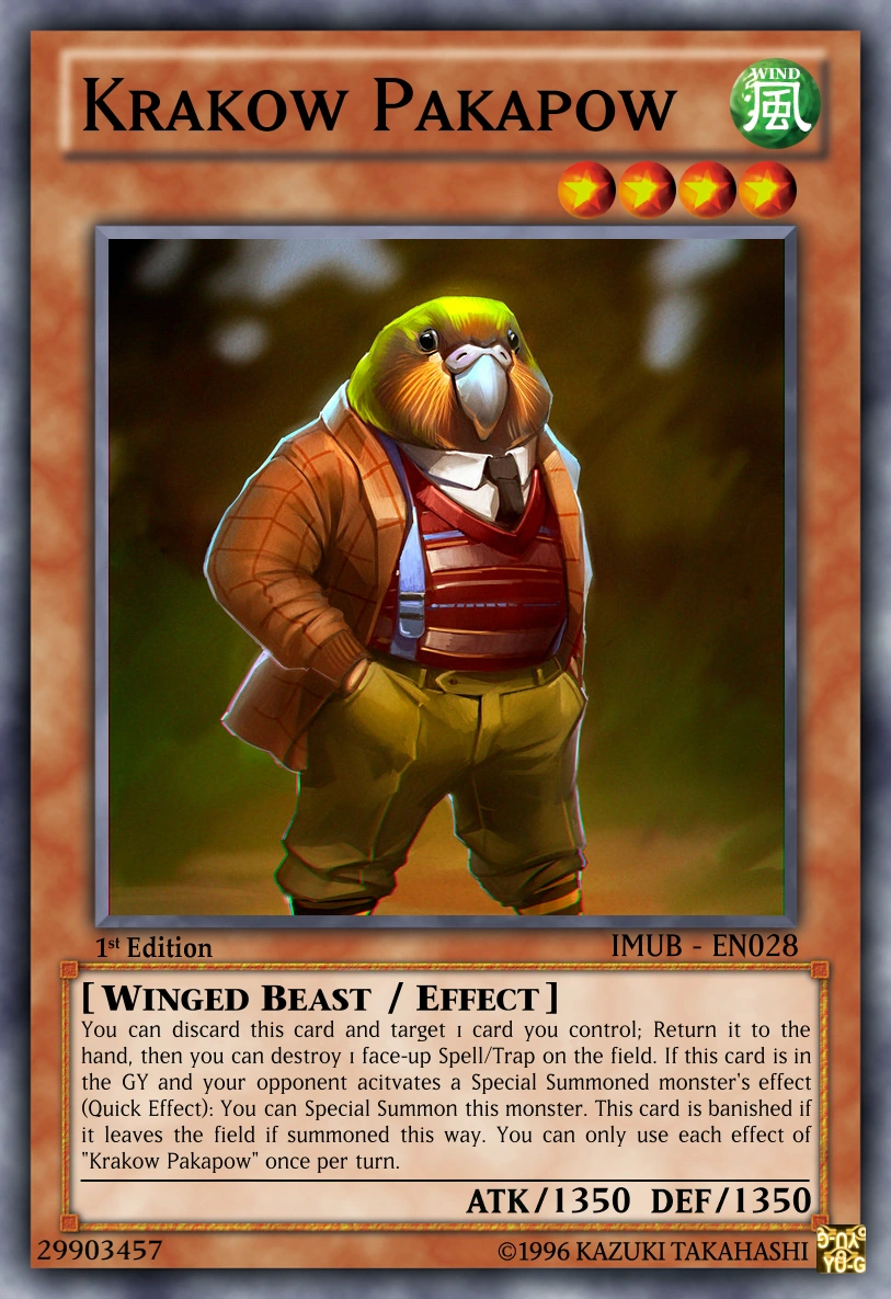 Krakow Pakapow | Ygoccg Wiki | Fandom