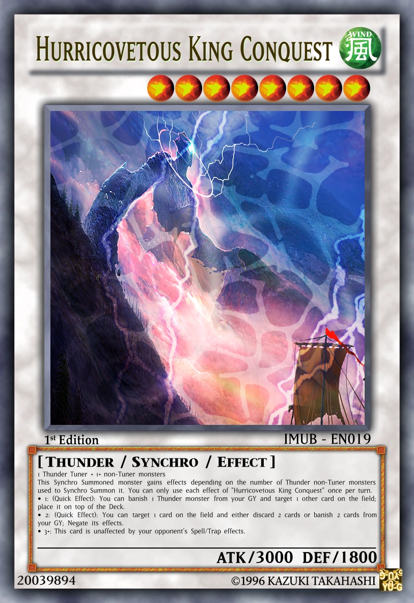 Hurricovetous King Conquest | Ygoccg Wiki | Fandom