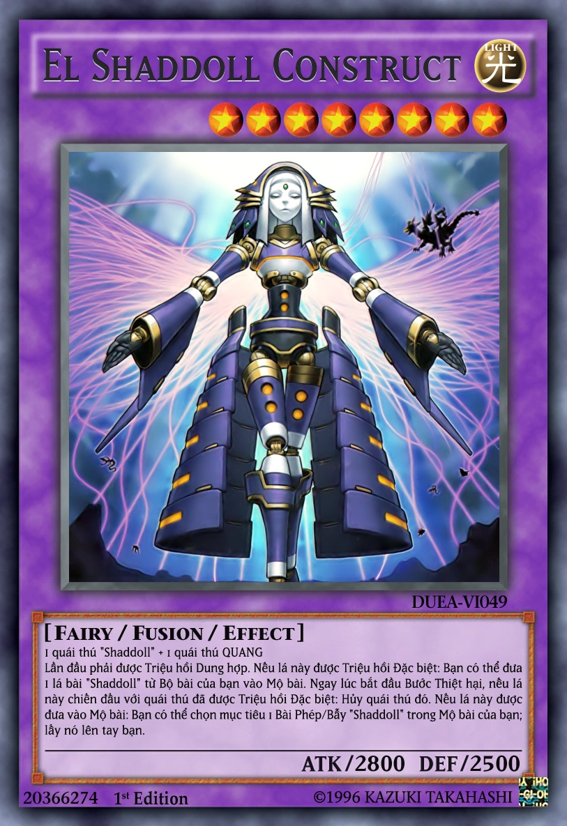 El Shaddoll Construct | Yu-Gi-Oh! Card Fan-Made Vietnamese Wiki | Fandom