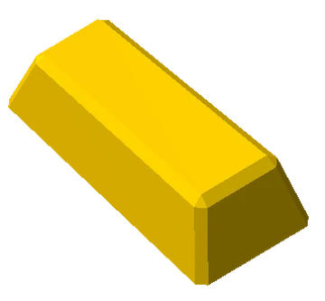 how to draw gold ingots