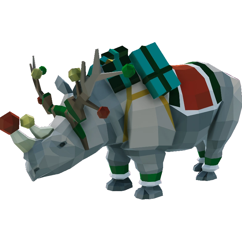 Festive Rhinoceros - Ylands Wiki