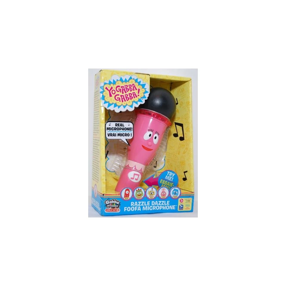 Razzle Dazzle Foofa Microphone | Yo Gabba Gabba Wiki | Fandom