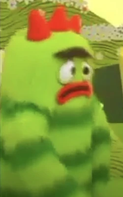 Yo Gabba Gabba Brobee Sad