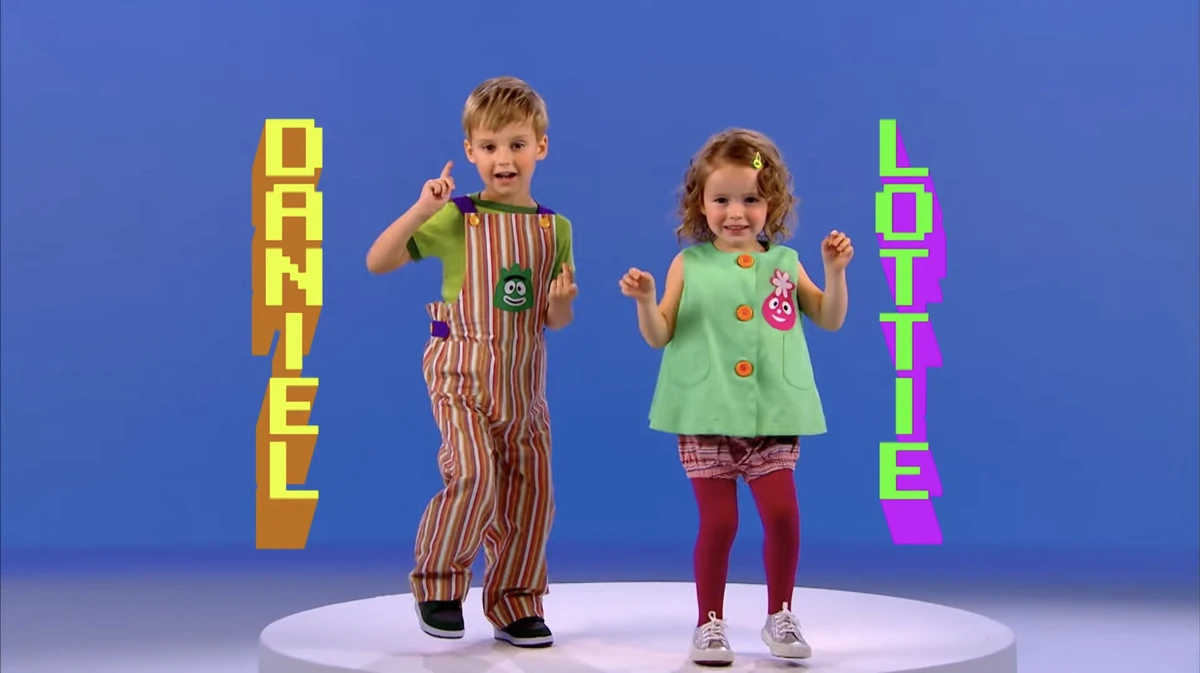 Daniel and Lottie Drozd | Yo Gabba Gabba Wiki | Fandom