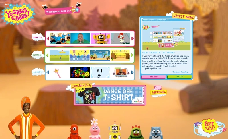 Yogabbagabba.com | Yo Gabba Gabba Wiki | Fandom