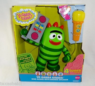 Sing Along with Brobee Speaker | Yo Gabba Gabba Wiki | Fandom