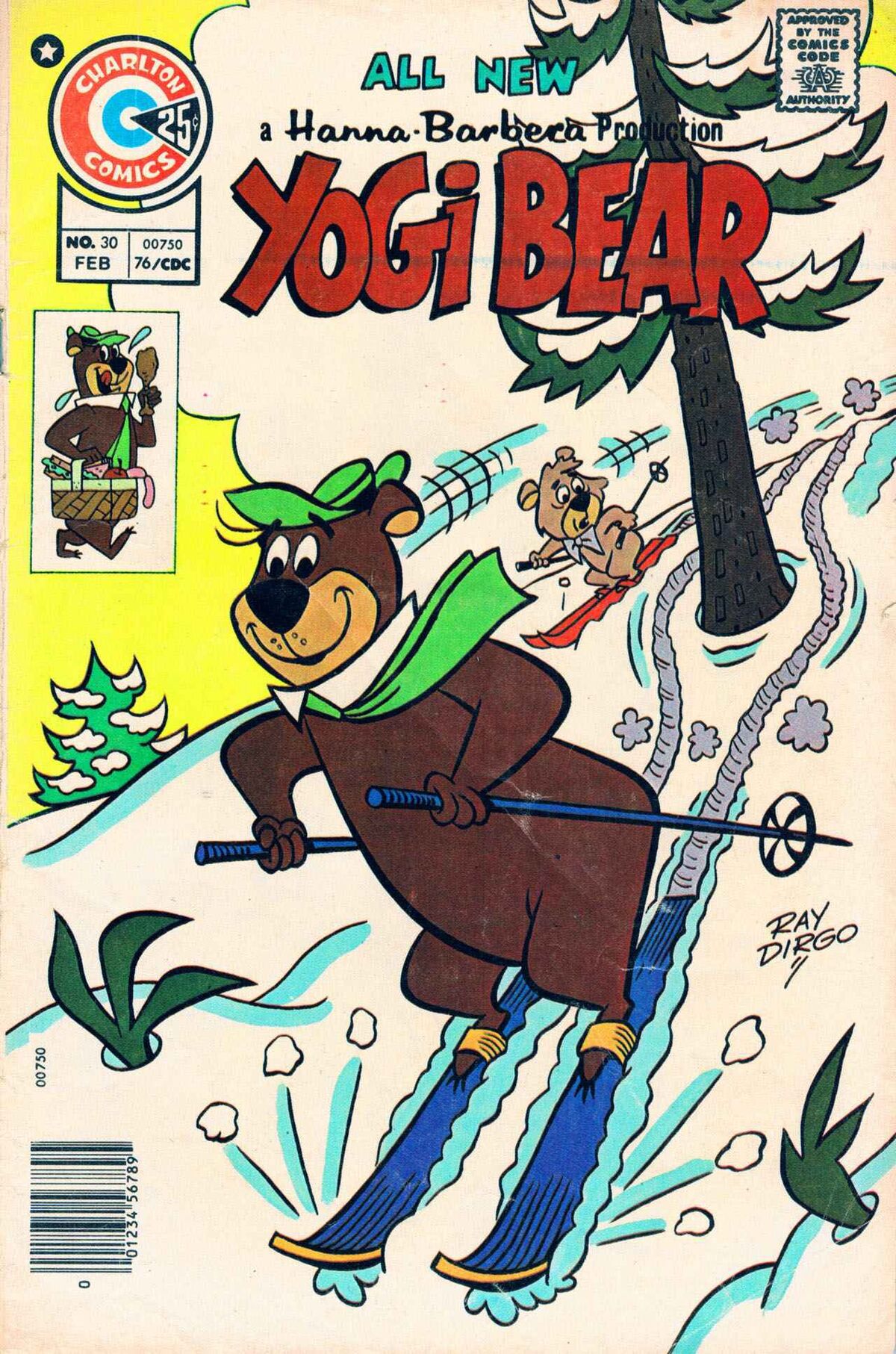 Yogi Bear Charlton Comics Issue № 30 Yogi Bear Wiki Fandom