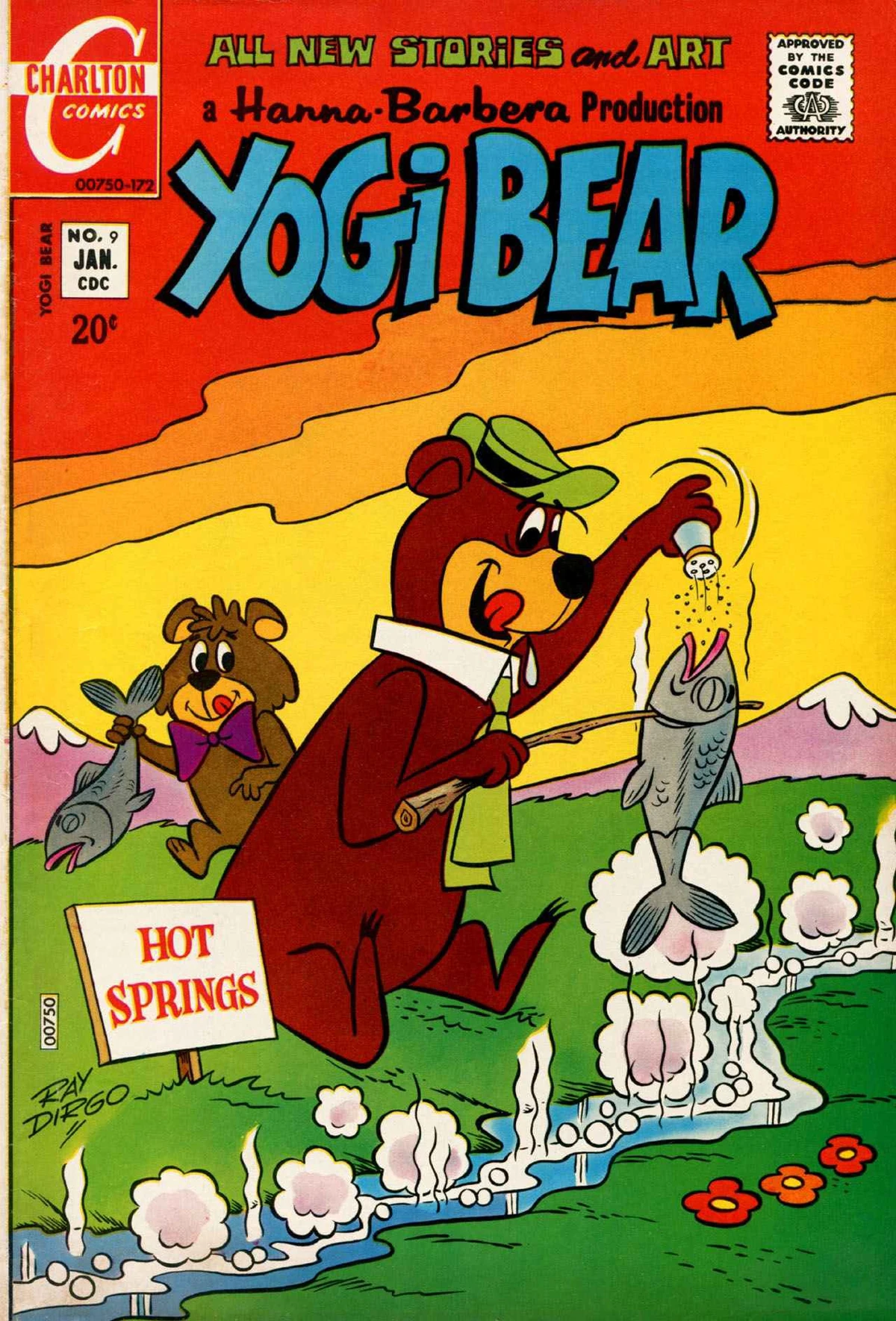 Yogi Bear (Charlton Comics) Issue № 9 | Yogi Bear Wiki | Fandom