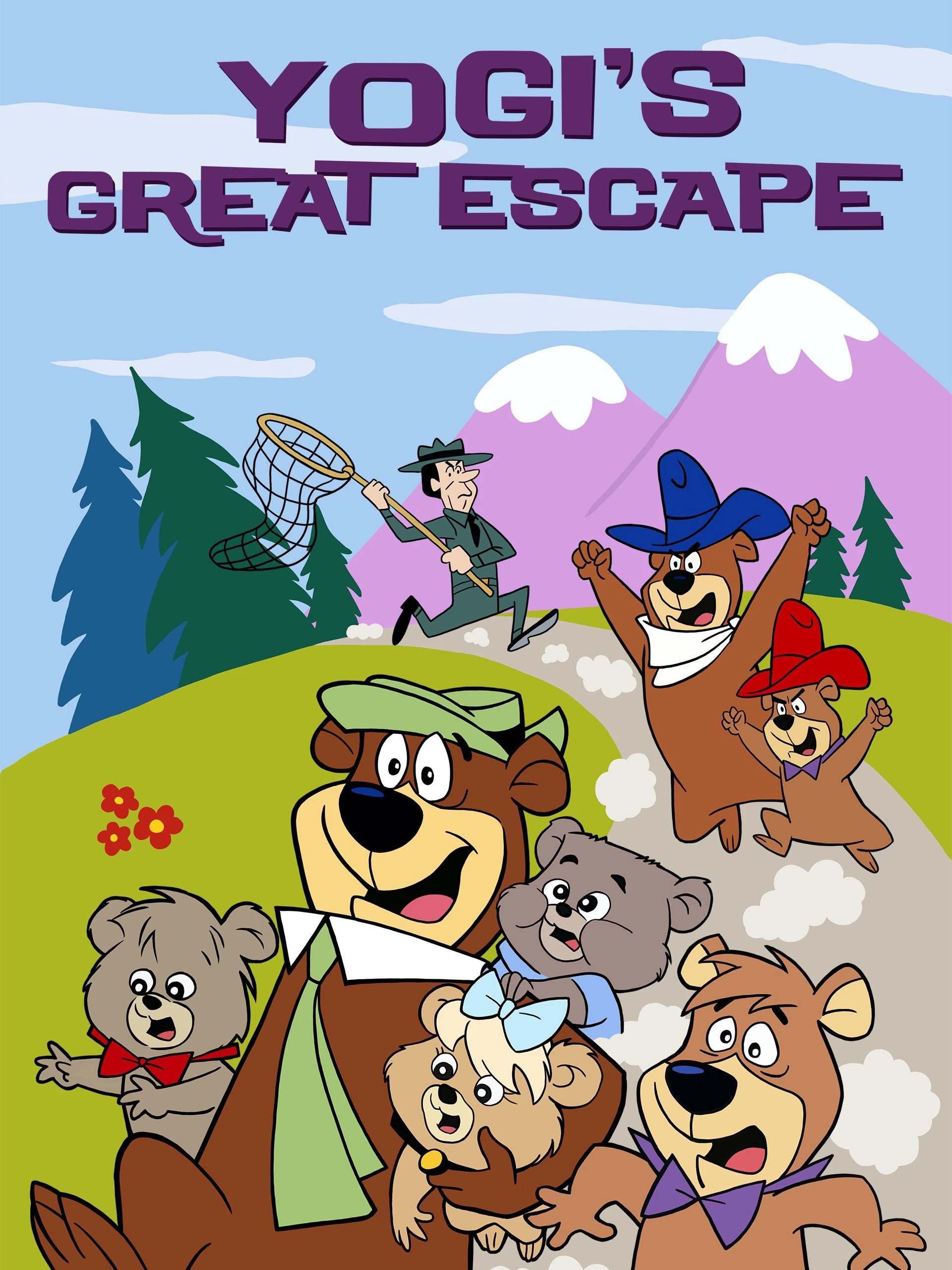 How To Draw Yogi Bear Running