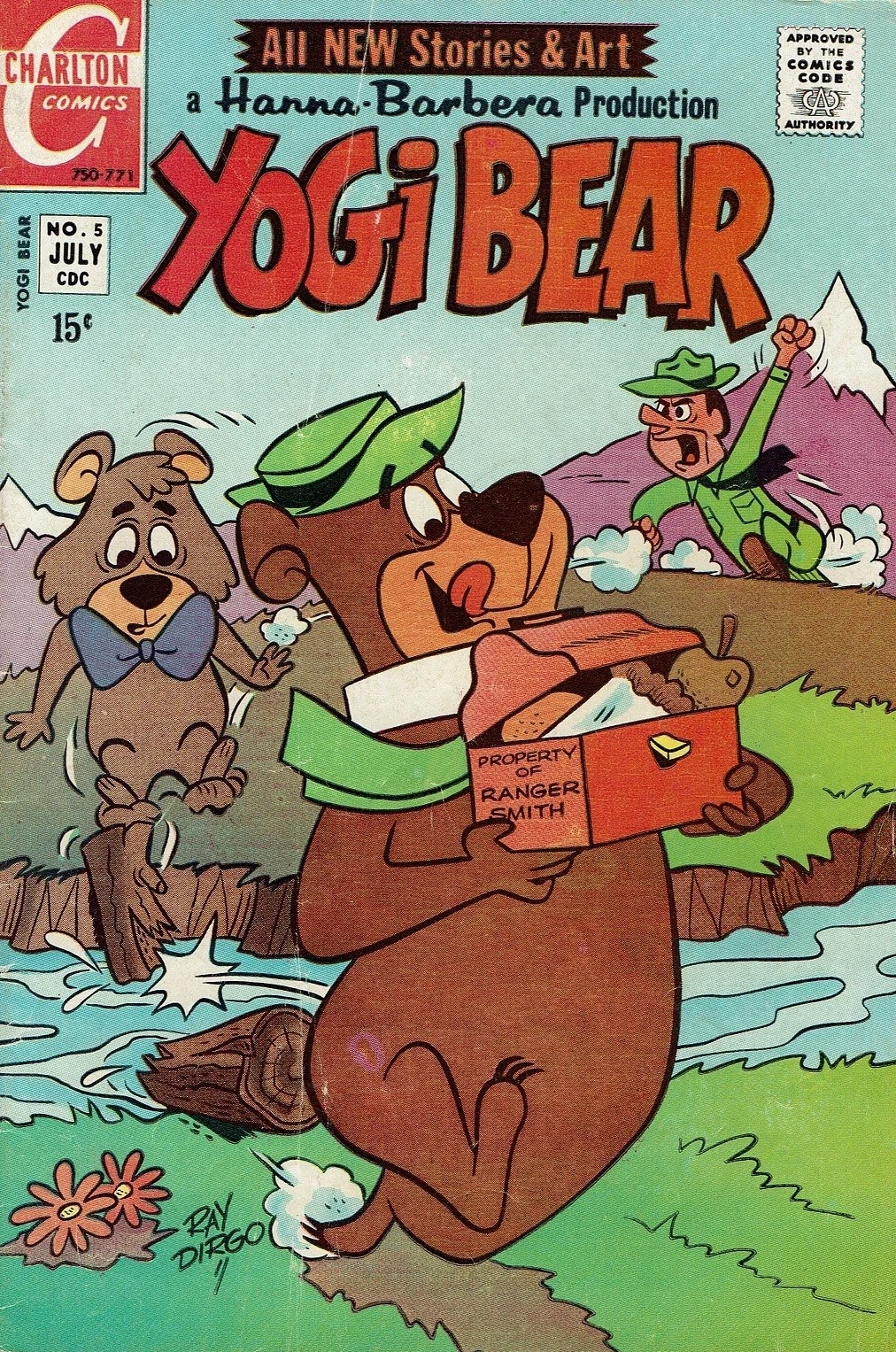Yogi Bear (Charlton Comics) Issue № 5 | Yogi Bear Wiki | Fandom