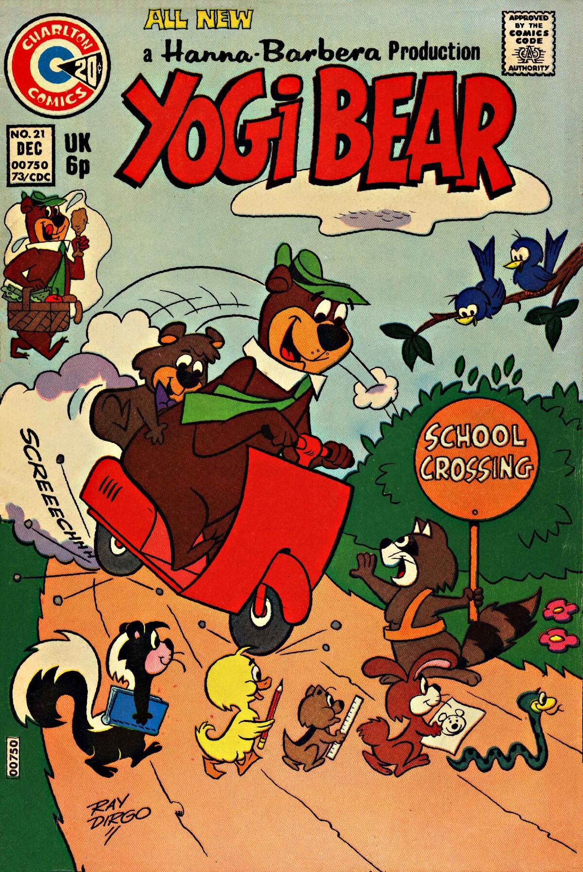 Yogi Bear Charlton Comics Issue № 21 Yogi Bear Wiki Fandom