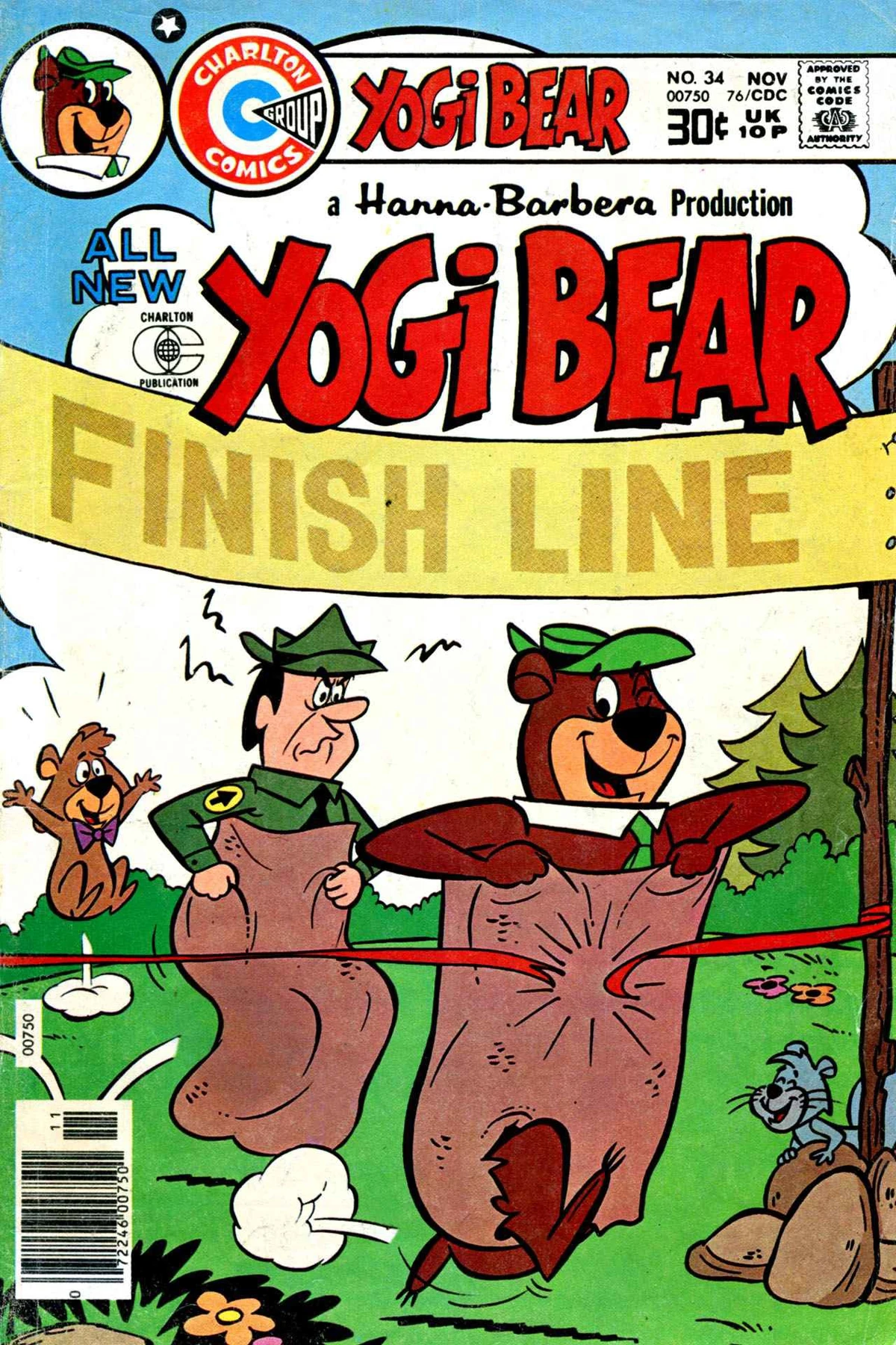 Yogi Bear (Charlton Comics) Issue № 34 | Yogi Bear Wiki | Fandom