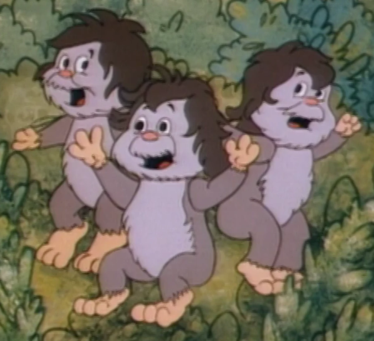 Mrs. Bigfoot's kids | Yogi Bear Wiki | Fandom