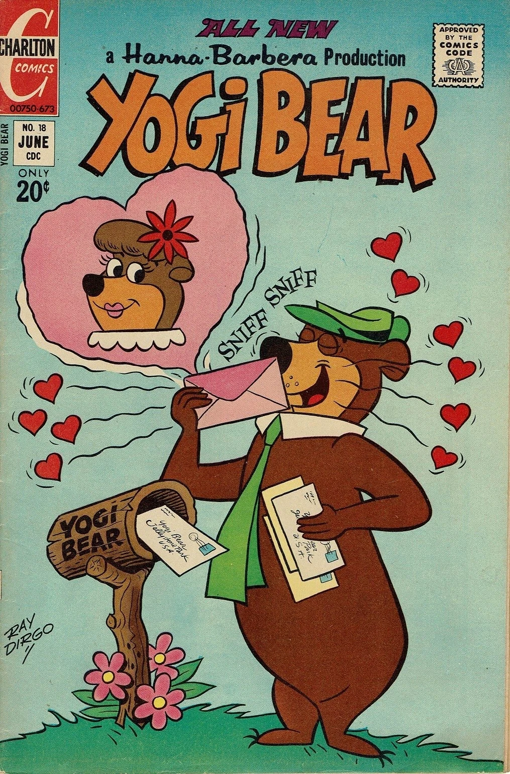 Yogi Bear (Charlton Comics) Issue № 18 | Yogi Bear Wiki | Fandom