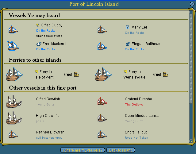 Dock | Puzzle Pirates | Fandom