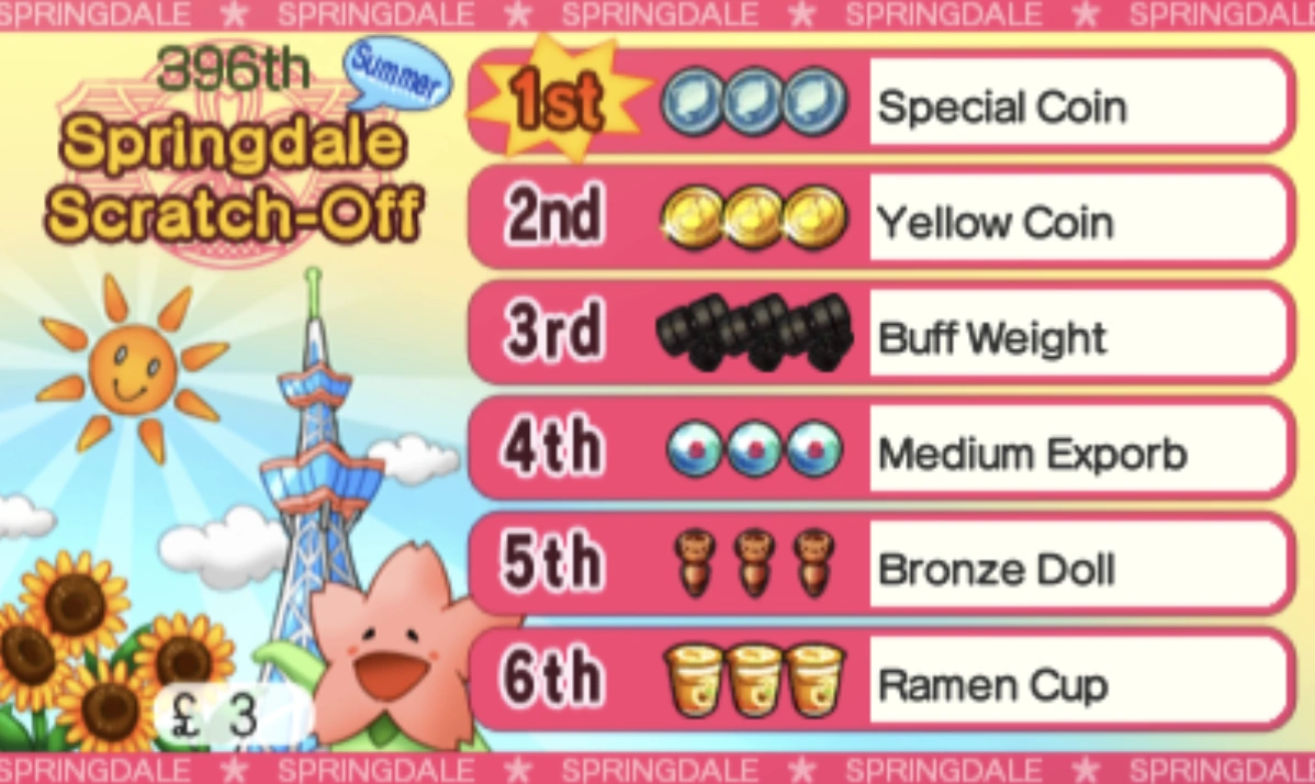 Springdale Scratch-Off | Yo-kai Watch Wiki | Fandom